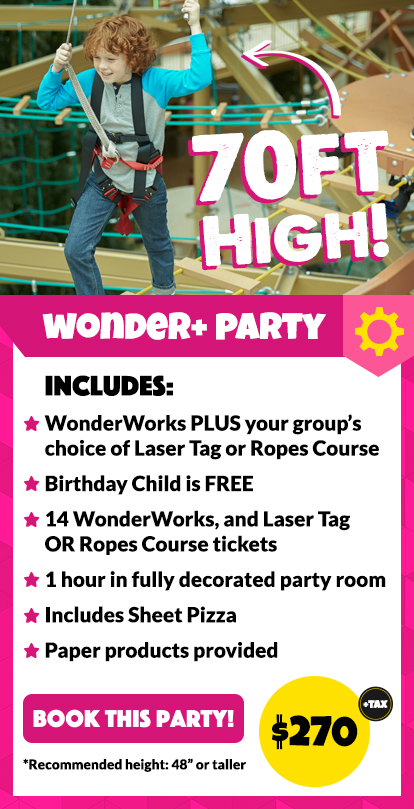 Syracuse Birthday Parties - WonderWorks Destiny