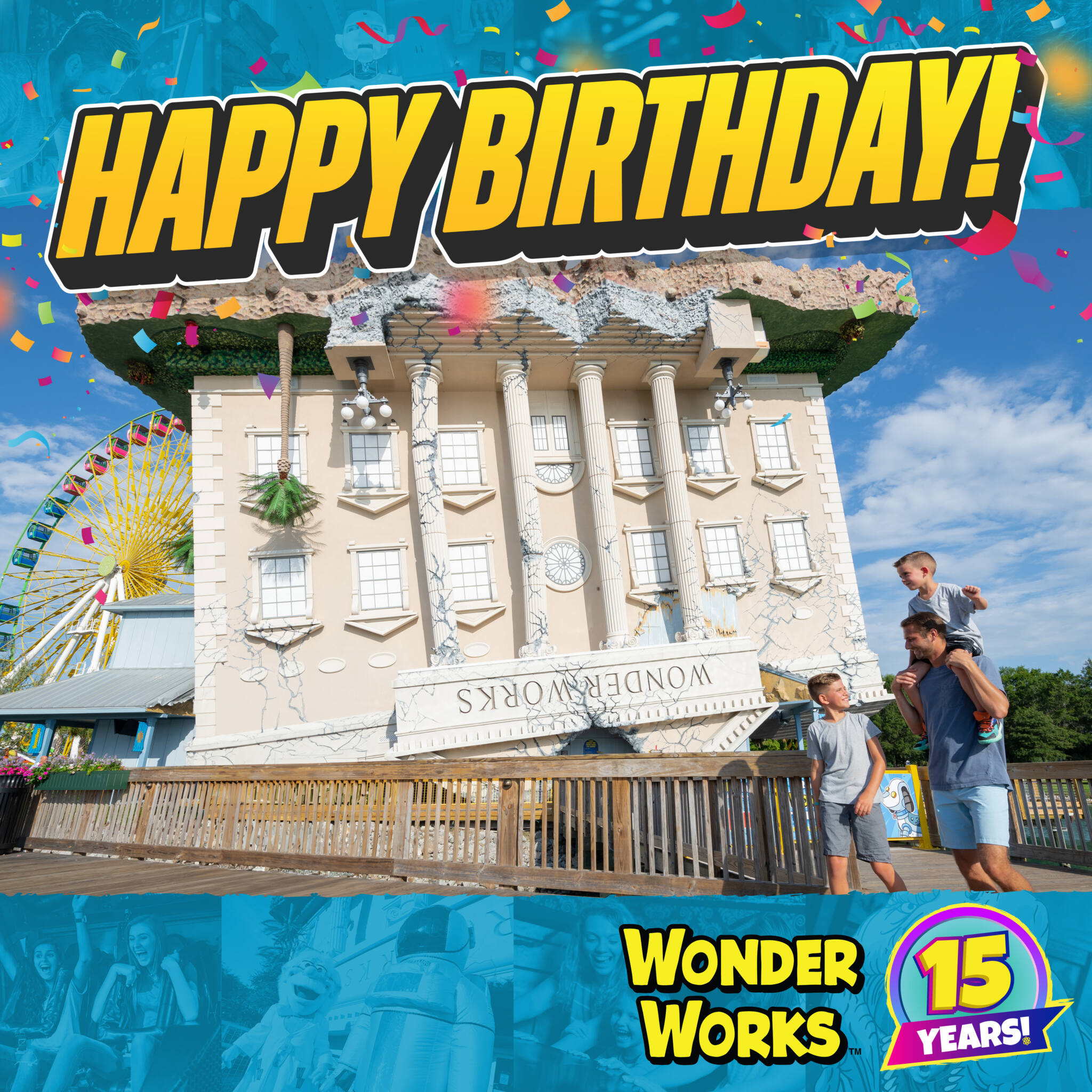 WonderWorks Myrtle Beach Celebrating 15 Years - WonderWorks Myrtle Beach